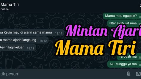 Minta Ajarin Sama Mama Tiri Youtube