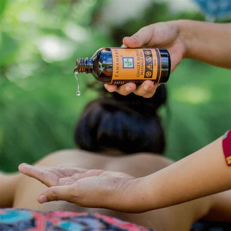 Tanamera Ginger Blend Massage Oil Beebeeboobn