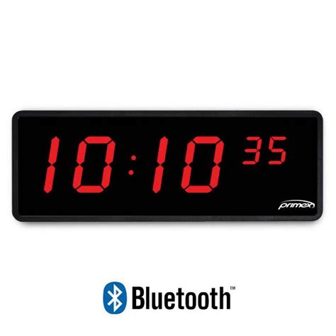 Bluetooth Led Digital Clock 6 Digit Primex Sync