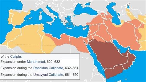 Spread Of Islam Map
