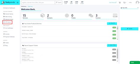 Where Can I Find My Vps Login Credentials Knowledge Hub Fast Panda