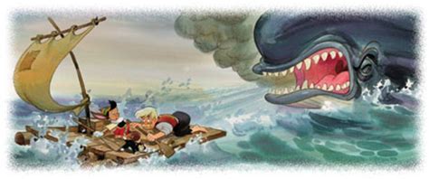 Pinocchio Disney 1940 For World Oceans Day