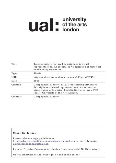pdf transforming structured descriptions to visual representations