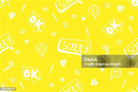 죄송합니다 비문 슬로건 또는 인용문 벡터 전기 네트워킹 인터넷 개념 오류 흰색 텍스트 그림 패턴 디자인은 패션 티셔츠 옷 인쇄물 포스터에 대 한 노란색 배경에 디자인 검은