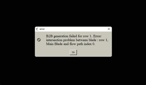design3d screening error no mesh quality report file found or readable optimization