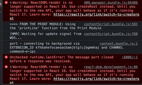 [fix] react 18 warning 제거 · issue 47 · depromeet pingpong client · github