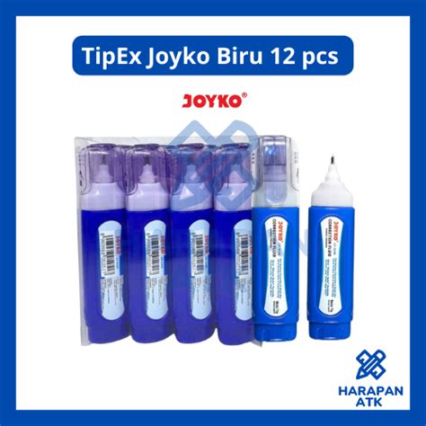 Jual Tipex Joyko Biru 12 Pcs Shopee Indonesia