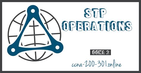 STP Operations CCNA