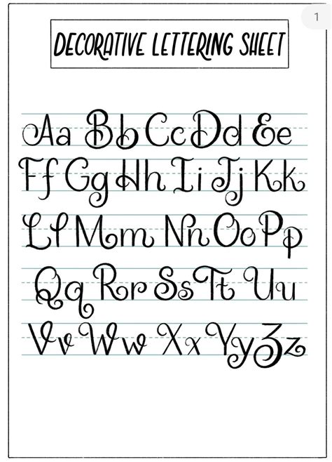 Pin By Fontsadsen On Fonts Handwriting Alphabet Lettering Guide