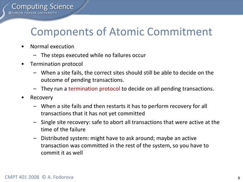 Ppt Distributed Transactions Concepts And Protocols Powerpoint Presentation Id5458253