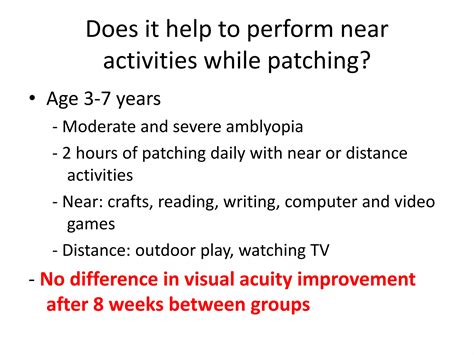 Amblyopia Classification And Management Modifiedpptx
