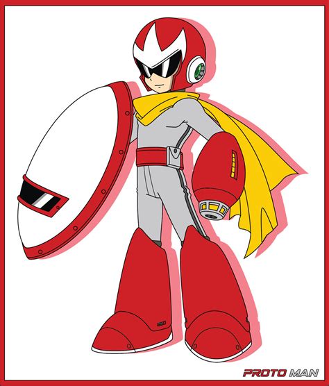 Proto Man Mega Man 11 Art Style By Availation On Deviantart