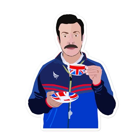 Ted Lasso Sticker Etsy