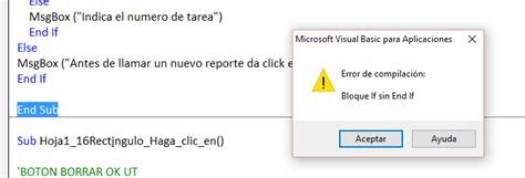 llenar reporte con macro me da error macros y programación vba