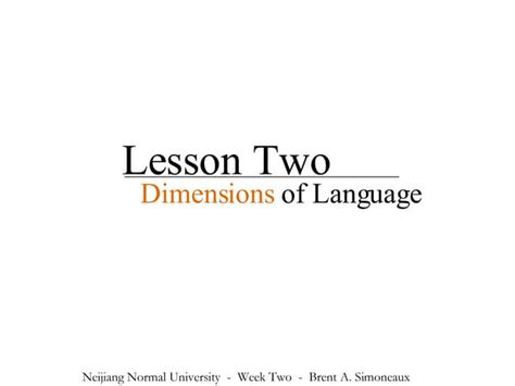 Developmental Dimensions Of Learning 2014