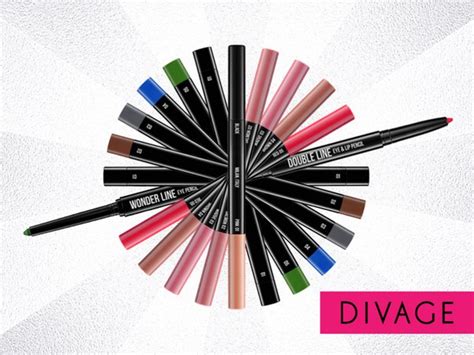 Автоматический карандаш для глаз и губ DIVAGE "Double Line Eye & Lip ...