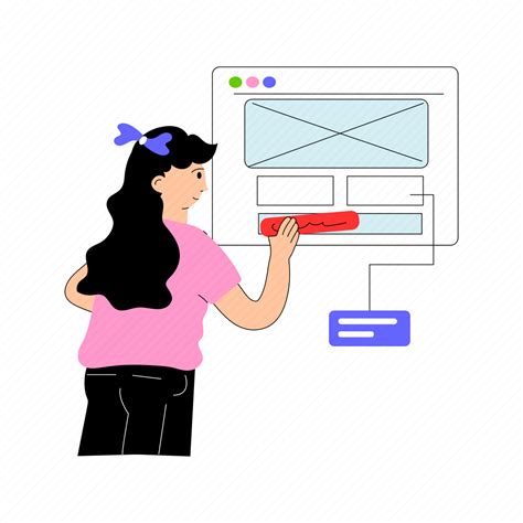 Website Layout Template Design Ui Ux Development Icon Download On Iconfinder