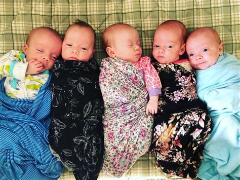 Only One In 55 Million Pregnancies Mom Delivers Quintuplets In 60