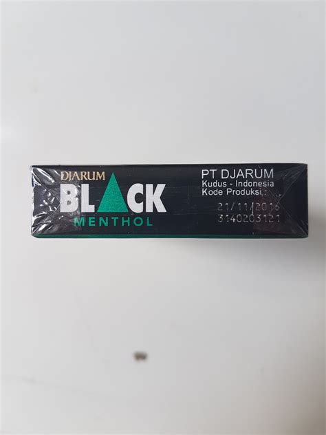 Djarum Black Menthol Skm Ff Medium Dengan Rasa Menthol Khas