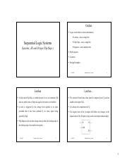 Sequential Logic Circuits Latches And Flip Flops Pdf Outline Logic Circuits That Can