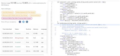 Bishal Das On Linkedin Dynamicprogramming Editdistance Dsaday59 Algorithmexploration