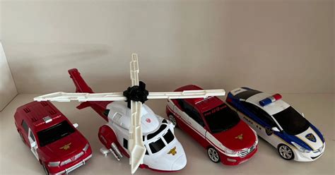 헬로카봇 소방 경찰차 소방헬기총4개 중산동 유아동 당근 중고거래