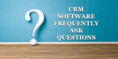 Frequently Ask Questions For Crm Software Faqs Kapture Crm