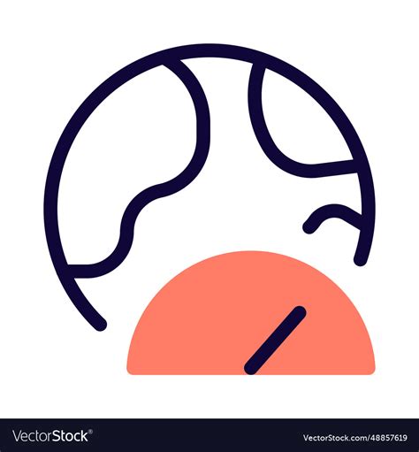 Analyzing Websites For Internet Speed Royalty Free Vector