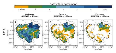 Agreement Of Precipitation Datasets On Drought Area As Identified By Download Scientific