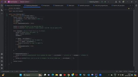 Sachin On Linkedin Guessinggame Java Javaprogramming