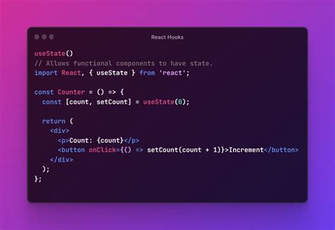 Kajal Gautam On Linkedin React Hook `usestate Cheat Sheet 📋