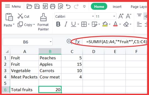 Insert Sum Formula In Excel