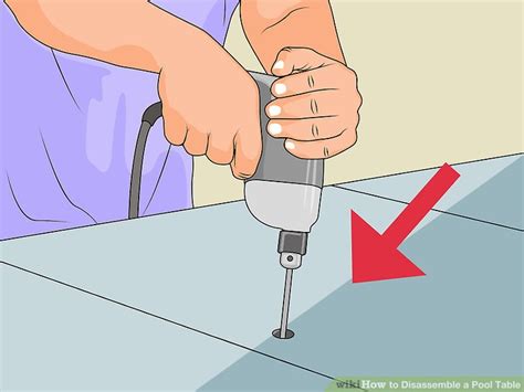 How To Disassemble A Pool Table 11 Steps With Pictures