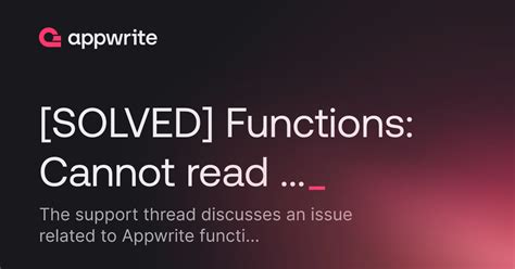 Solved Functions Cannot Read Properties Of Undefined Reading Json