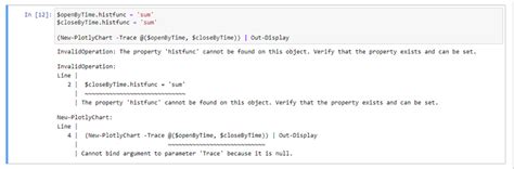Powershell Invalidoperation The Property Histfunc Cannot Be Found