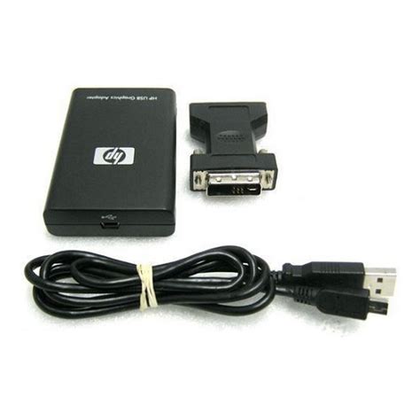 Hp Graphics Adapter Usb To Dvi External W Usb Cable Nl571aa
