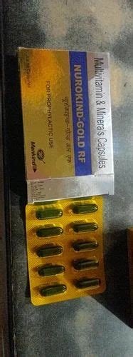 Nurokind Gold Rf Multivitamin Minerals Capsules At ₹ 99 9 Box न्यूरोकाइंड गोल्ड आरएफ कैप्सूल