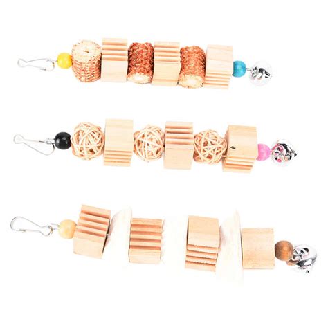 Parrot Block Toy Parrot Chewing Toy Grinding Claws Grandado