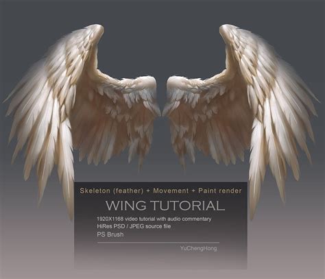 Wing Tutorial Wings Drawing Angel Wings Drawing Wings Art