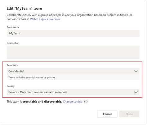 Sensitivity Labels For Microsoft Teams Microsoft Teams Microsoft Learn