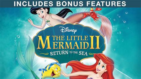 Little Mermaid 2 Poster The Little Mermaid Ii Return To The Sea