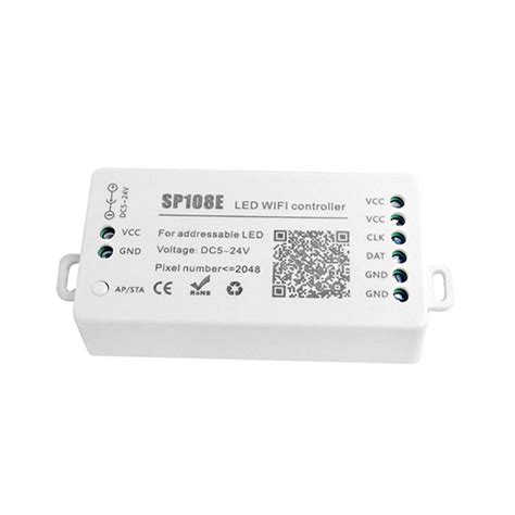 Pixel Led Controller Sp108e Wifi App Control For Spi Led Strip