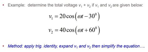 solved example determine the total voltage v1 v2 if v1