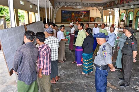 မင်းဘူးစကုမြို့နယ်၌ ပါတီစုံဒီမိုကရေစီအထွေထွေရွေးကောက်ပွဲ ကျင်းပနိုင