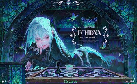 Echidna Re Zero Kara Hajimeru Isekai Seikatsu Drawn By Otaeku