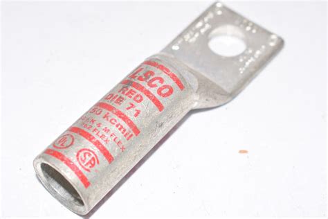 New Ilsco Red Die 71 350 Kcmil Terminal Lug Compression Lug Vb