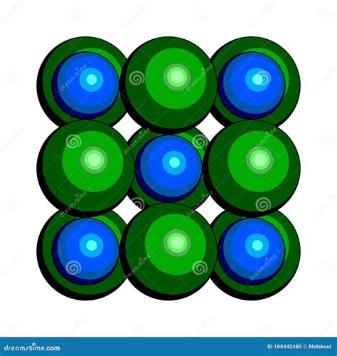 Sodium Chloride Rock Salt Halite Table Salt Crystal Structure