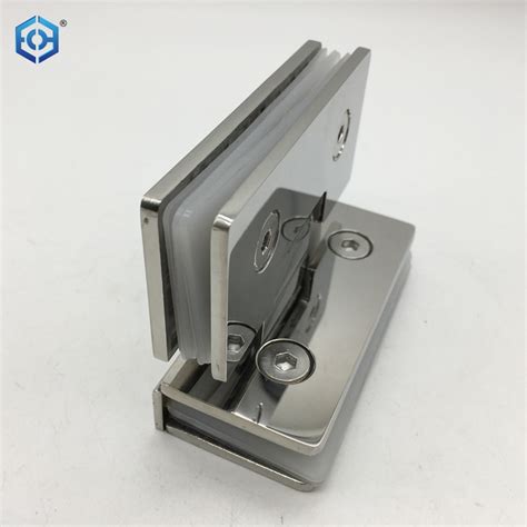 90 Degrees Glass To Glass Door Hinge Frameless Glass Pivot Hinge