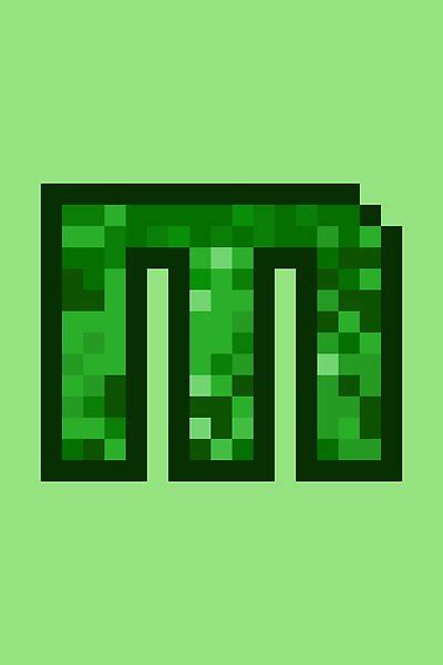 M In Pixel Art