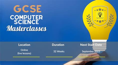 Gcse Computer Science Masterclasses Teachallaboutit